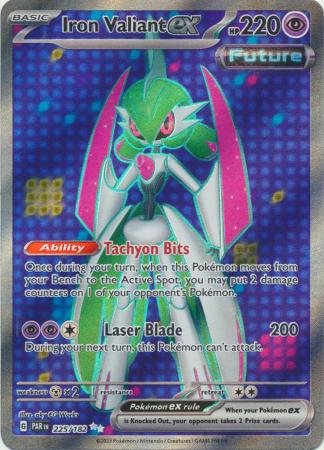 401 Games Canada - Iron Valiant ex - 225/182 - Full Art Ultra Rare