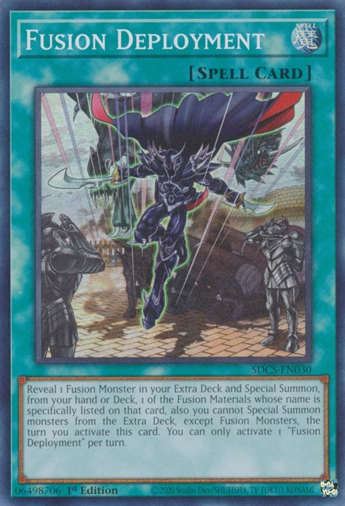 401 Games Canada - Fusion Deployment - SDCS-EN030 - Super Rare - Unlimited