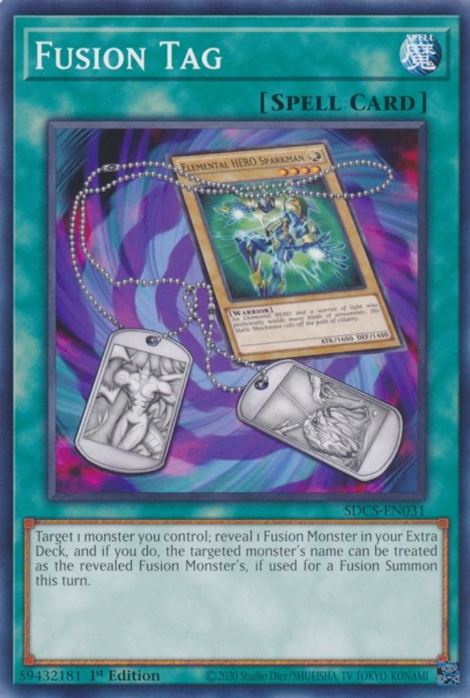 401 Games Canada - Fusion Tag - SDCS-EN031 - Common - Unlimited