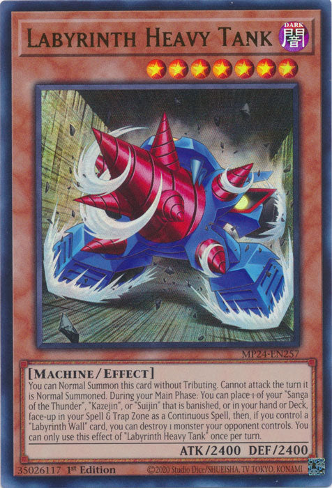 401 Games Canada - Labyrinth Heavy Tank - MP24-EN257 - Ultra Rare - 1st ...