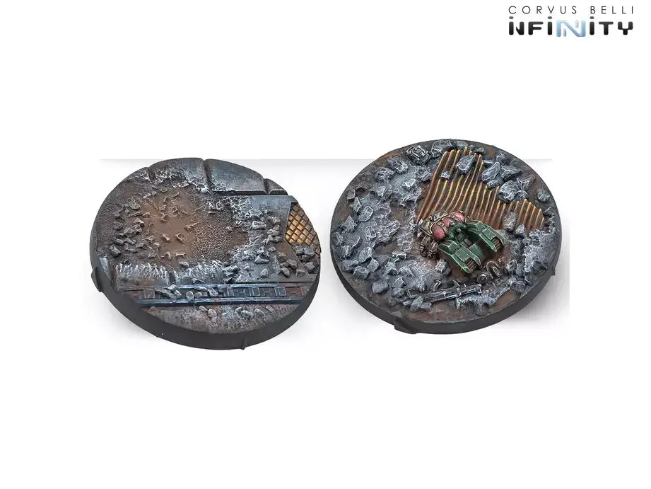 401 Games Canada - Infinity - 2-Pack 55mm Scenery Bases: Delta Series