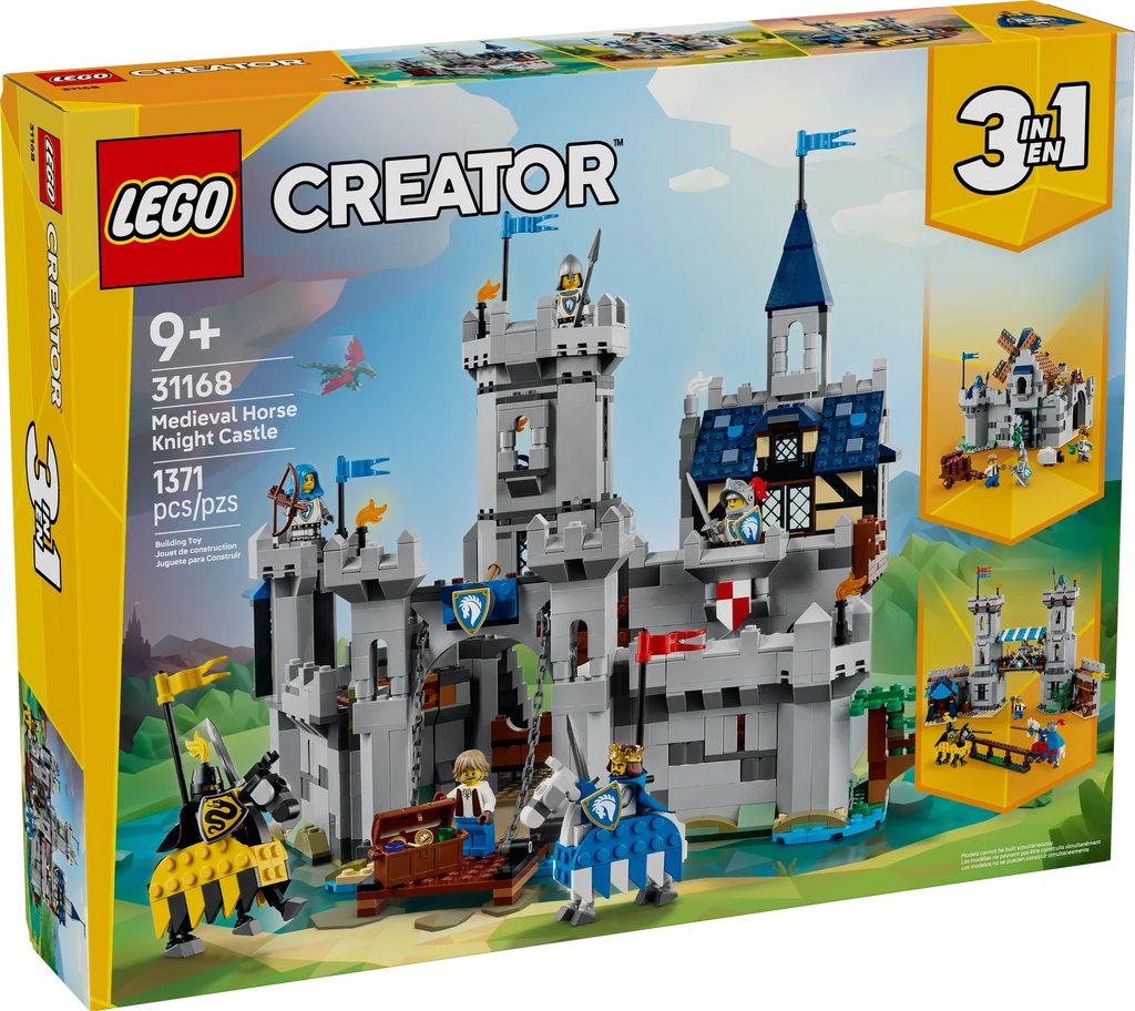 401 Games Canada - LEGO - Creator 3in1 - Medieval Horse Knight Castle ...