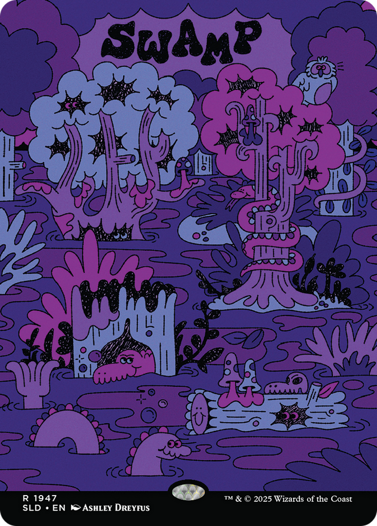 401 Games Canada - Swamp (1947) - Flower Power (SLD)