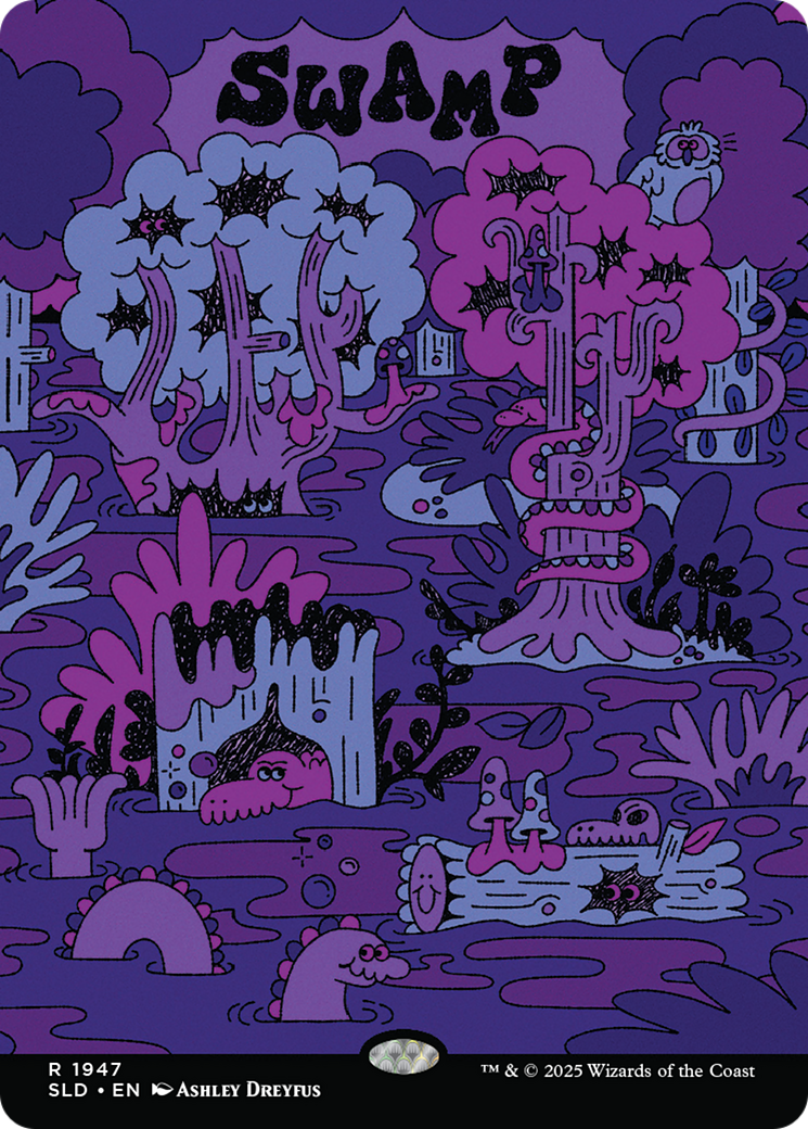 401 Games Canada - Swamp (1947) - Flower Power (SLD)