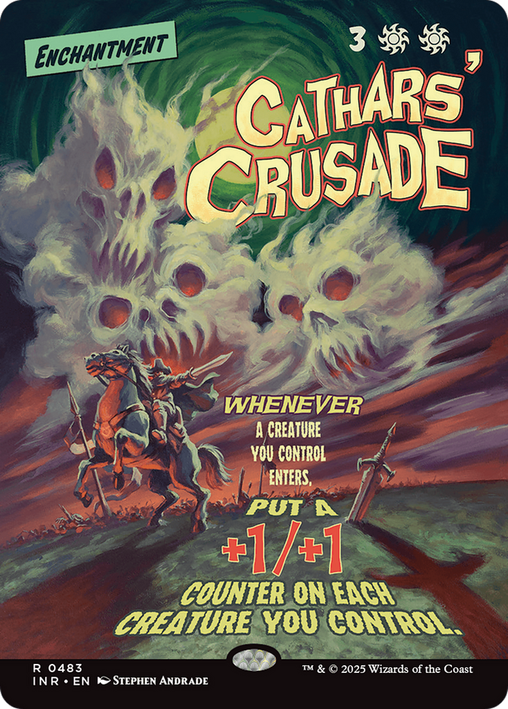 401 Games Canada - Cathars' Crusade - Borderless Movie Poster (INR)