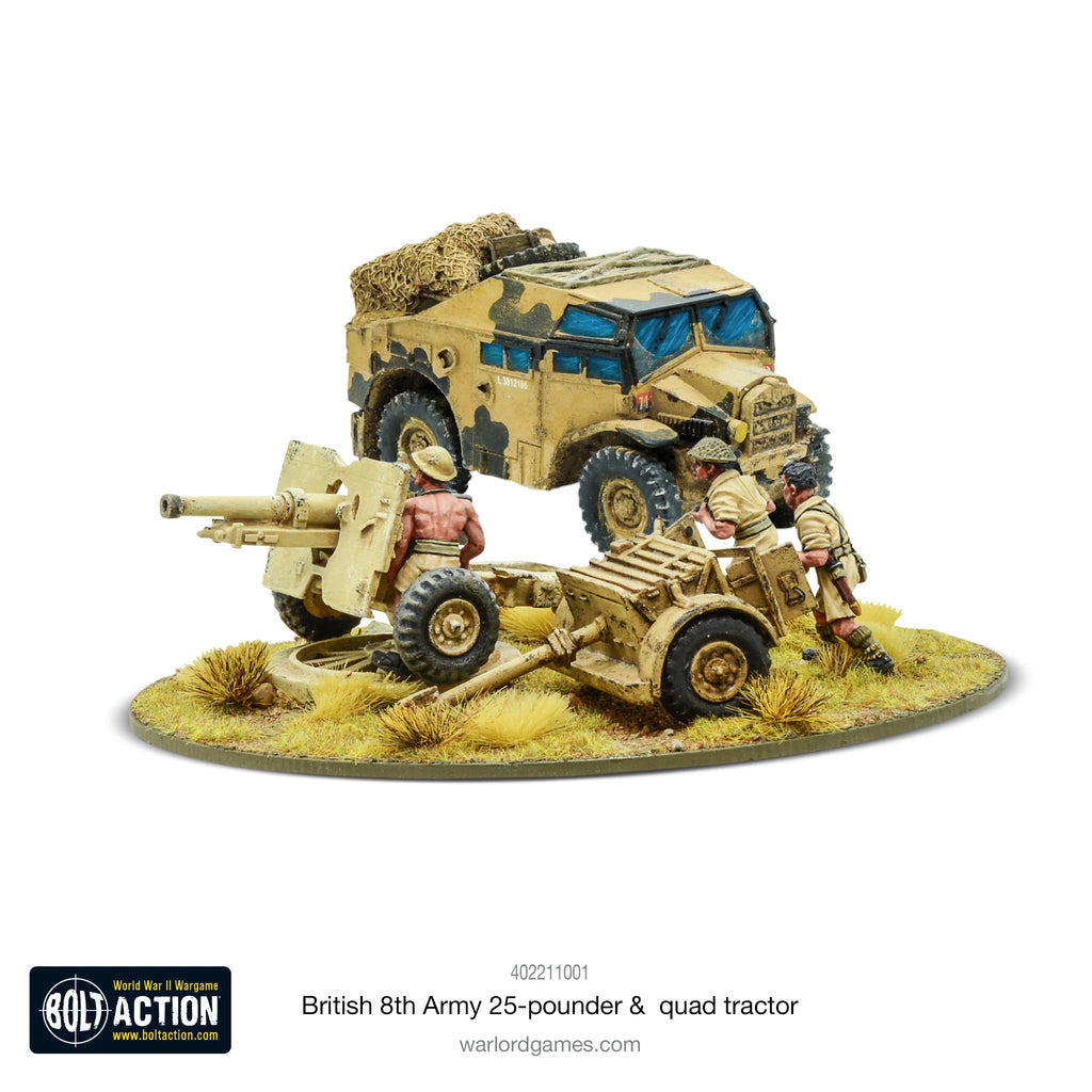 401 Games Canada - Bolt Action - Great Britain - 8th Army 25-Pounder ...