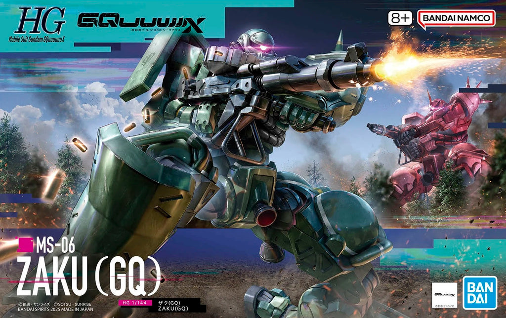 401 Games Canada - Bandai: Gunpla - HGGQ - #10 MS-06 Zaku (GQ) 1/144