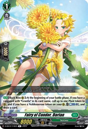 401 Games Canada - Fairy of Candor, Darian - D-SS12/118EN - Rare