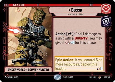 401 Games Canada - Bossk - Hunting His Prey - 010/262 - Common