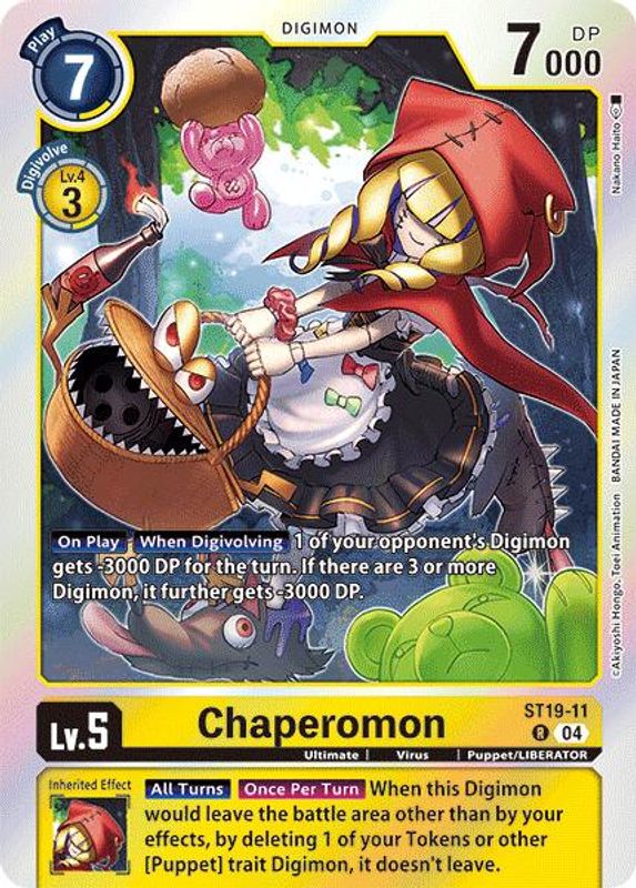 401 Games Canada - Chaperomon - ST19-11 - Rare