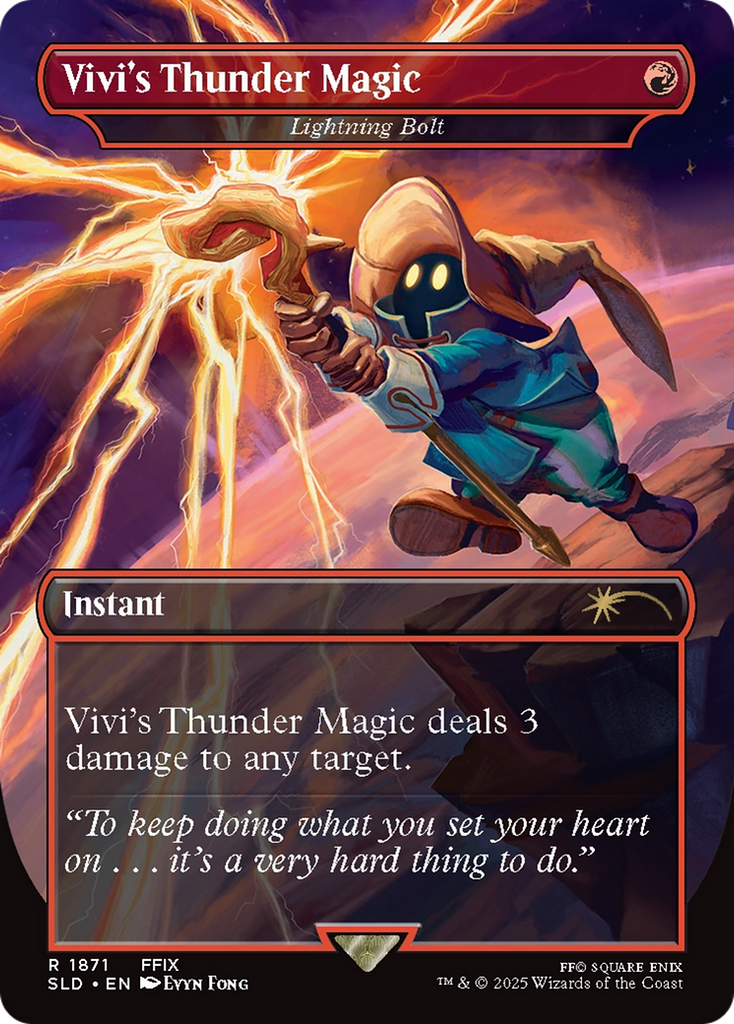 401 Games Canada - Vivi's Thunder Magic // Lightning Bolt - Secret Lair x FINAL FANTASY ...