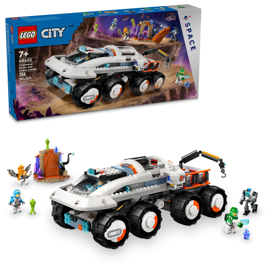 401 Games Canada - LEGO - City - Command Rover and Crane Loader [60432]