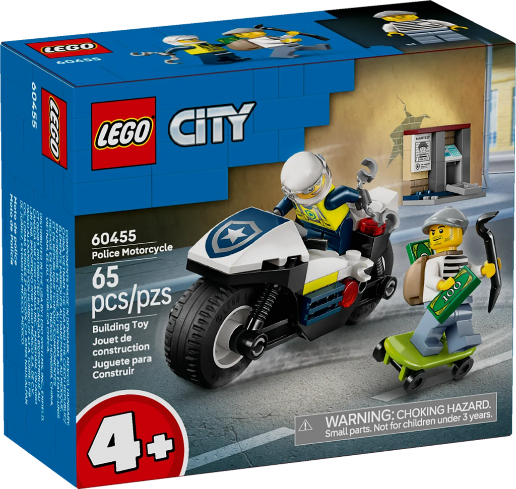 401 Games Canada - LEGO - City - Police Motorcycle Chase [60455]