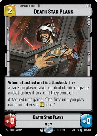 401 Games Canada - Death Star Plans - 260/262 - Legendary