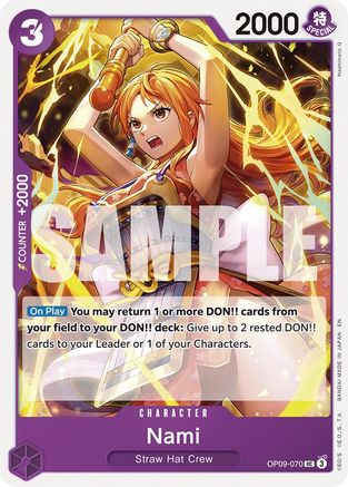 401 Games Canada - Nami (ST26) (Reprint EN) - OP09-070 - Uncommon