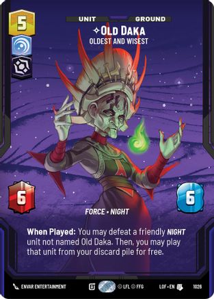 401 Games Canada - Old Daka - Oldest and Wisest (Prestige) - 1026 ...