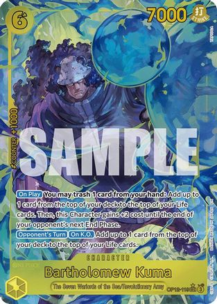 401 Games Canada - Bartholomew Kuma (Alternate Art) - OP12-119 - Secret Rare