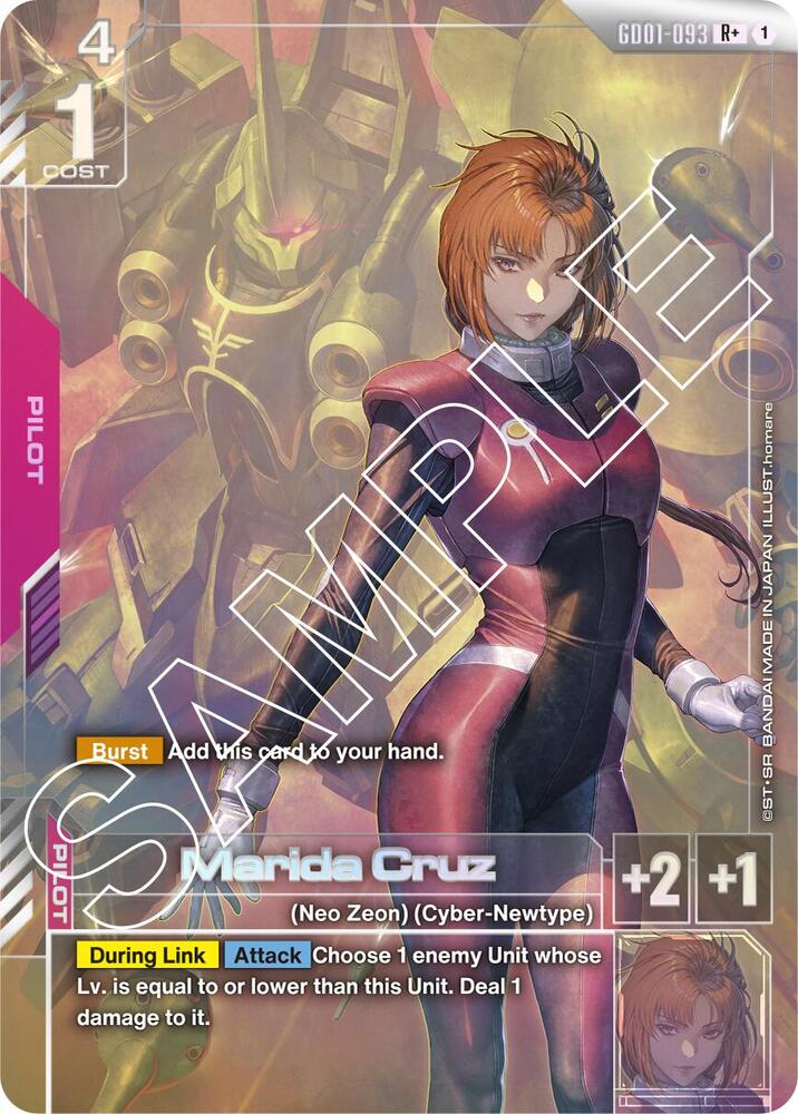 401 Games Canada - Marida Cruz (R+) (Alternate Art) - GD01-093 - Rare+
