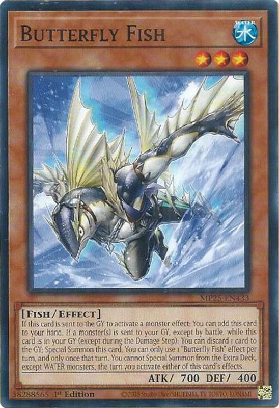 401 Games Canada - Butterfly Fish - MP25-EN433 - Common - 1st Edition