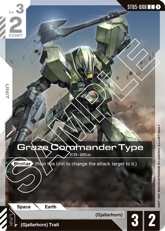 401 Games Canada - Graze Commander Type - ST05-008 - Common