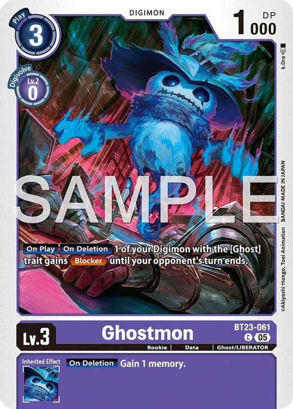 401 Games Canada - Ghostmon - BT23-061 - Common