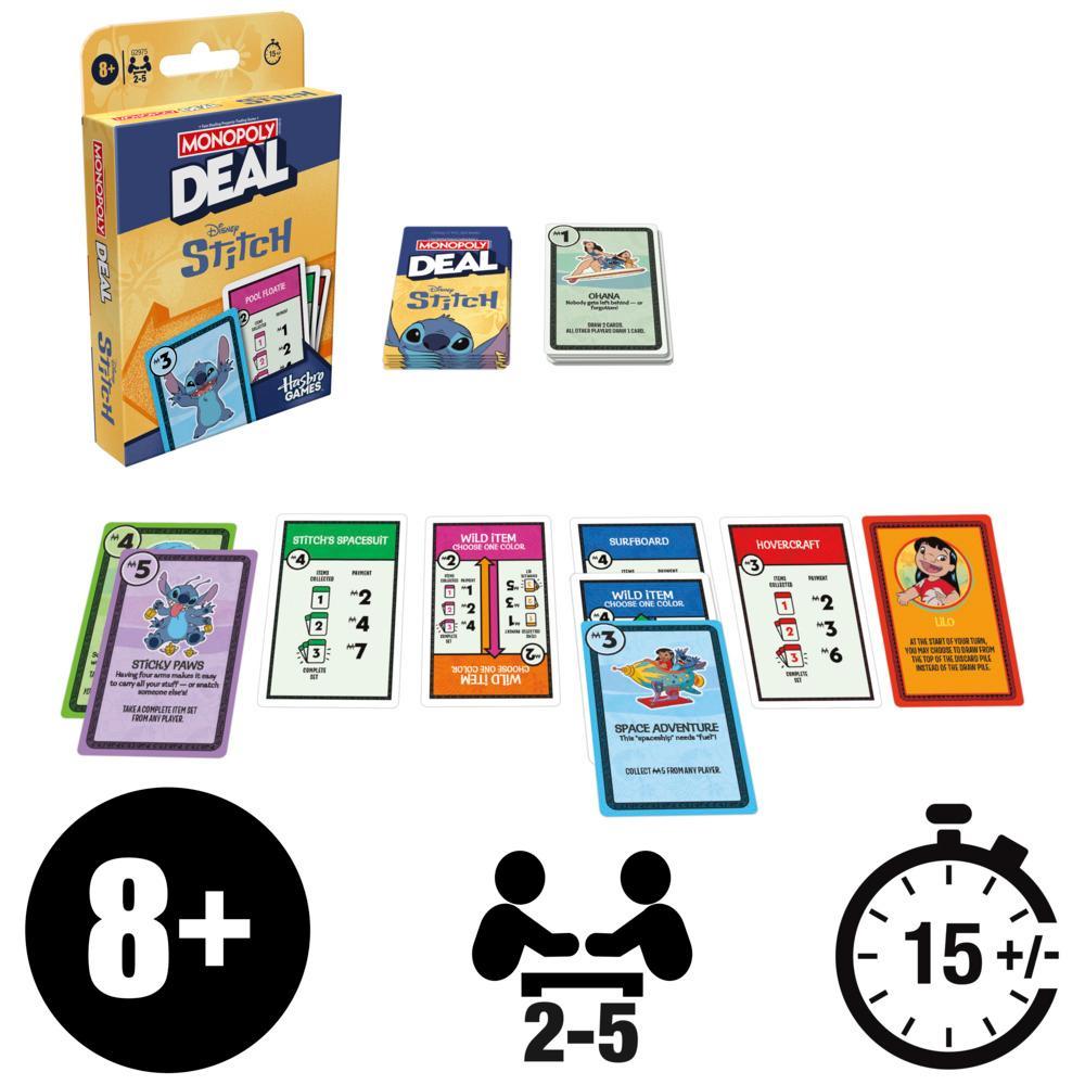 401 Games Canada - Monopoly Deal: Disney's Stitch