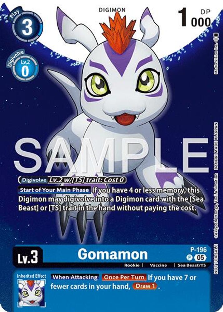 401 Games Canada - Gomamon (Digimon Story: Time Stranger Promo Pack ...