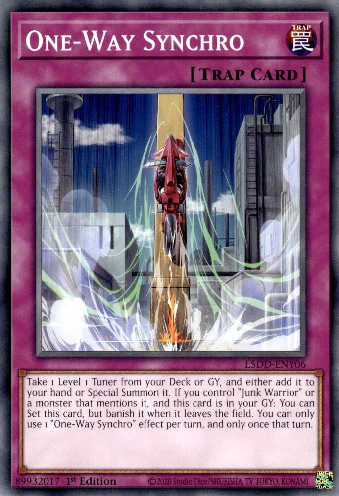 401 Games Canada - One-Way Synchro - L5DD-ENY06 - Common - 1st Edition