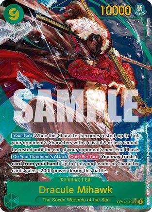 401 Games Canada - Dracule Mihawk - OP14-119 (Alternate Art) - OP14-119 ...