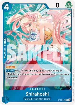 401 Games Canada - Shirahoshi - OP14-047 - Rare