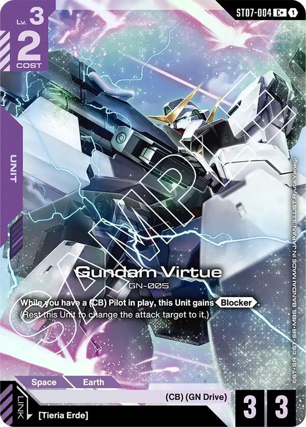 401 Games Canada - Gundam Virtue (ST07-004) (C+) (Alternate Art) - ST07 ...