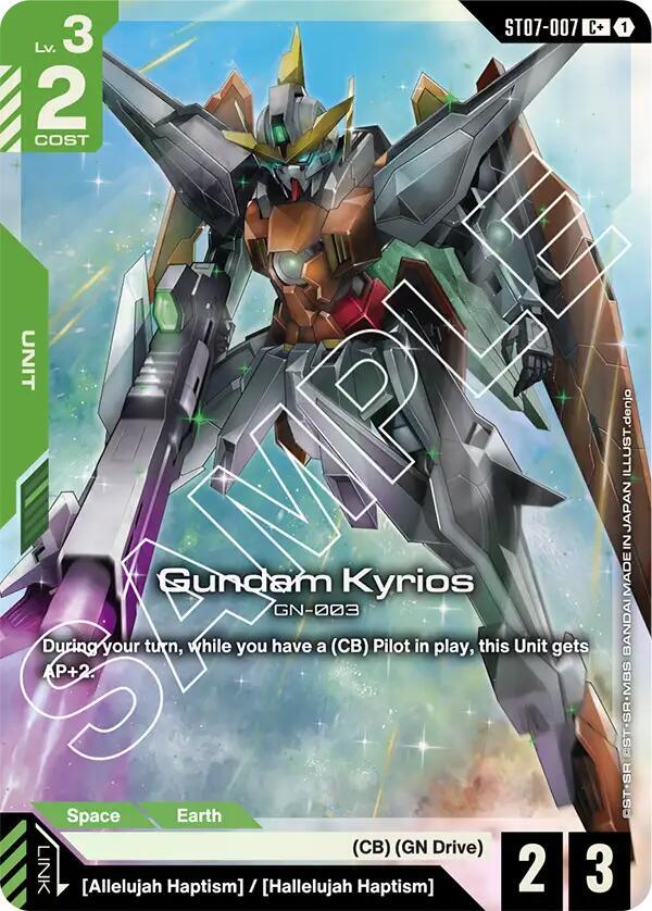 401 Games Canada - Gundam Kyrios (ST07-007) (C+) (Alternate Art) - ST07 ...
