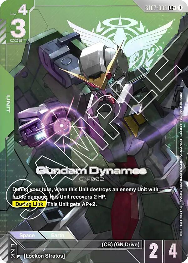 401 Games Canada - Gundam Dynames (LR+) (Alternate Art) - ST07-005 ...