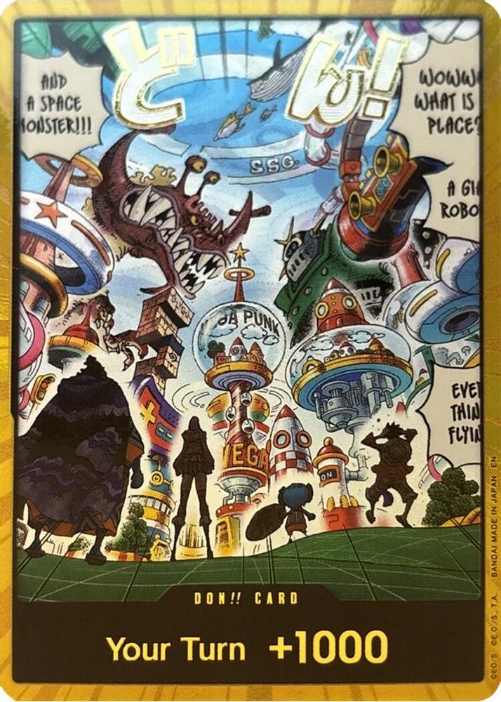 401 Games Canada - DON!! Card (Egghead) (Gold) - DON!! - DON!!