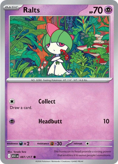 401 Games Canada - Ralts - 087/217 - Common