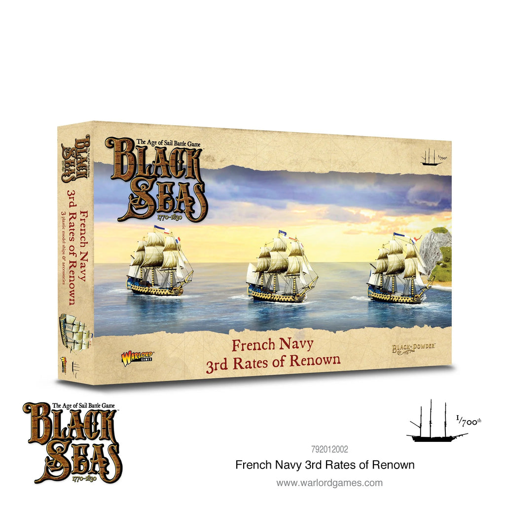 401 Games Canada - Black Seas - French Navy 3rd Rates of Renown