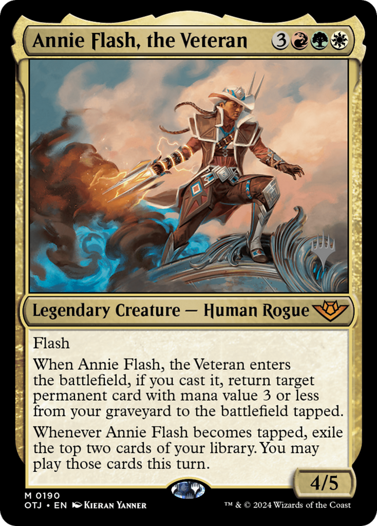 401 Games Canada - Annie Flash, the Veteran - Promo Pack (POTJ)