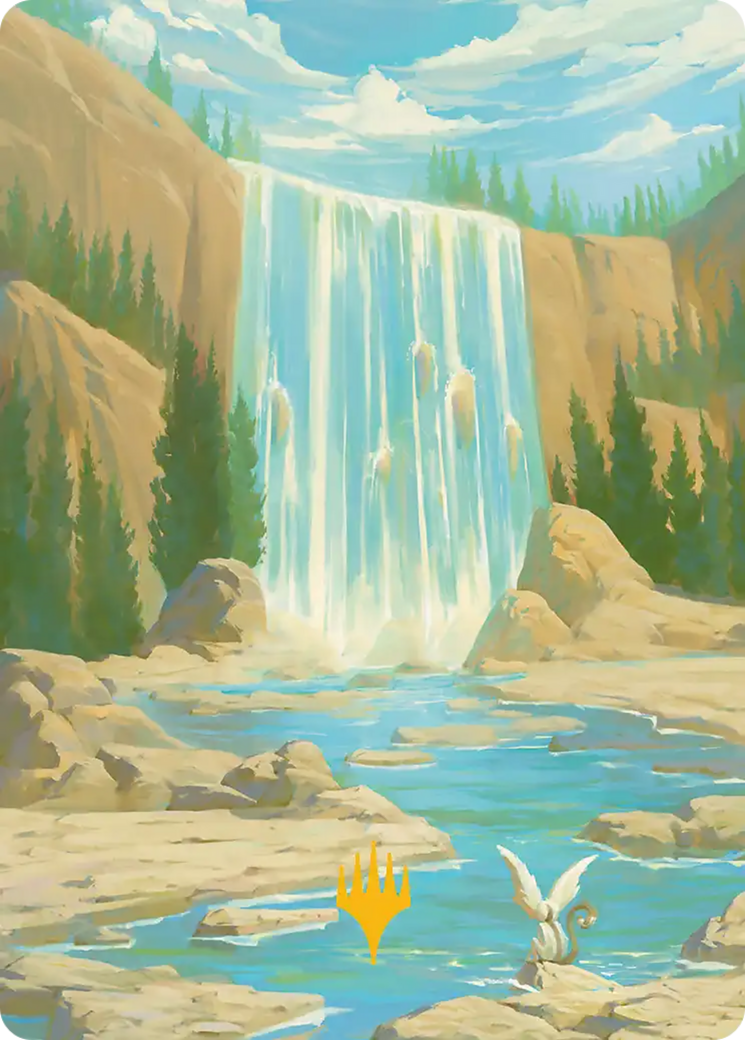 401 Games Canada - Island - Borderless (ATLA) - Gold Stamped Art Card