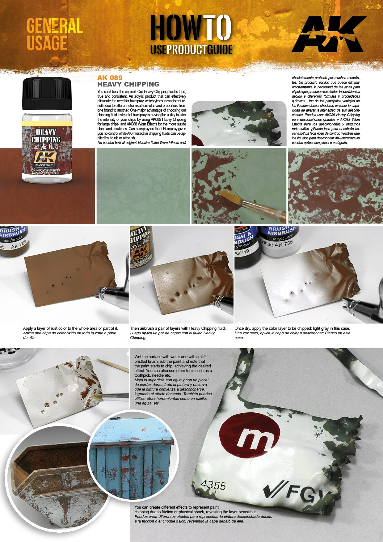 401 Games Canada - AK Interactive - Effects - Heavy Chipping Acrylic ...