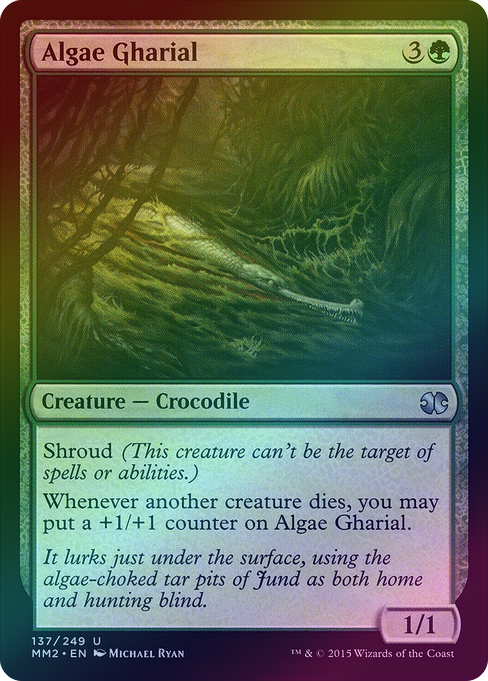 401 Games Canada - Algae Gharial (Foil) (MM2)