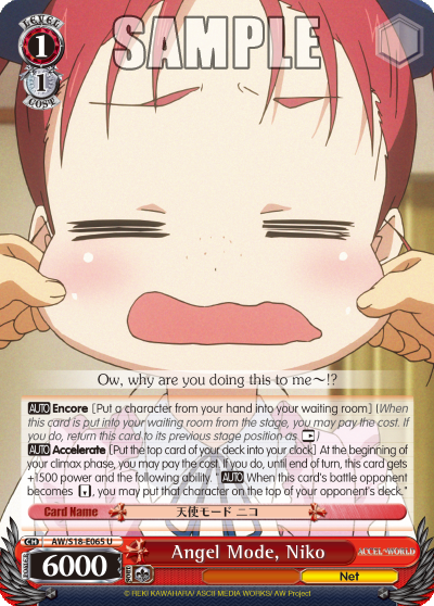 401 Games Canada - Angel Mode, Niko - AW/S18-E065 - Uncommon