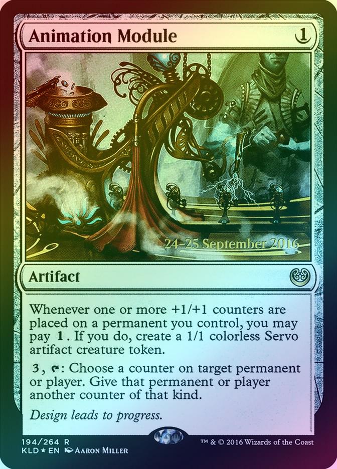 401 Games Canada - Animation Module - Prerelease Promo (Foil) (KLD)