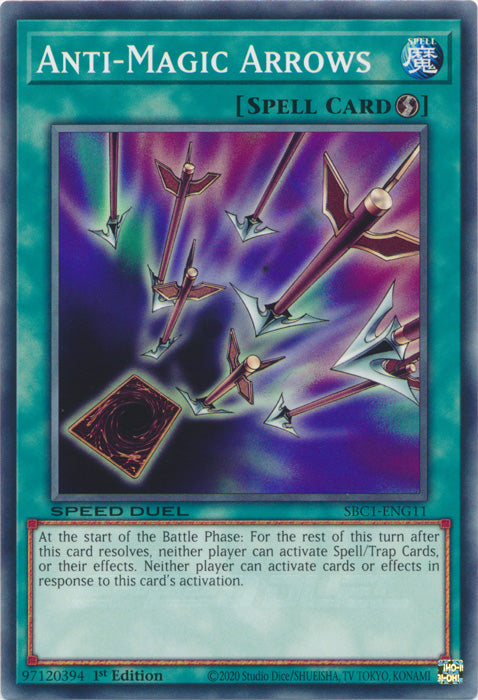 401 Games Canada - Anti-Magic Arrows - SBC1-ENG11 - Common - 1st Edition