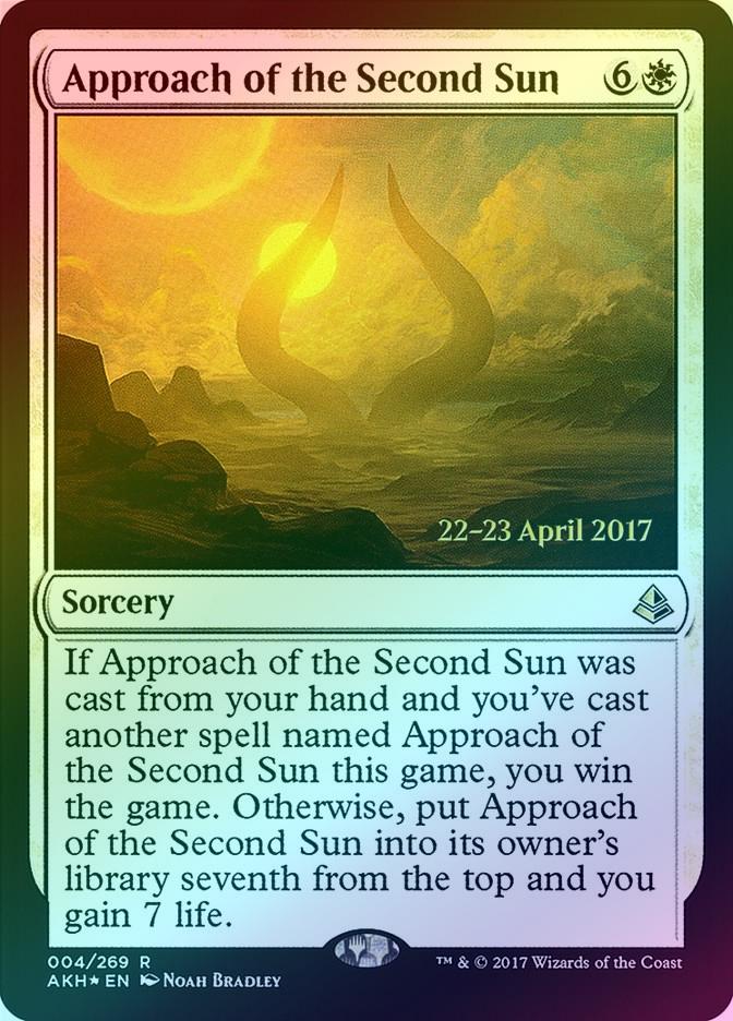 401 Games Canada - Approach of the Second Sun - Prerelease Promo (Foil ...
