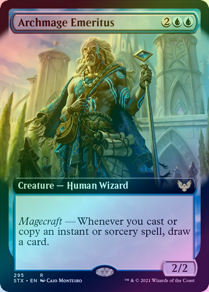 401 Games Canada - Archmage Emeritus - Extended Art (Foil) (STX)