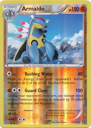 401 Games Canada - Armaldo - 57/114 - Rare - Reverse Holo