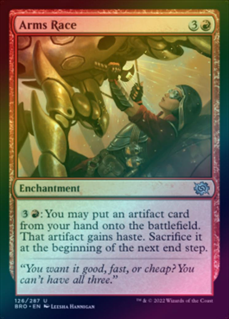 401 Games Canada - Arms Race (Foil) (BRO)