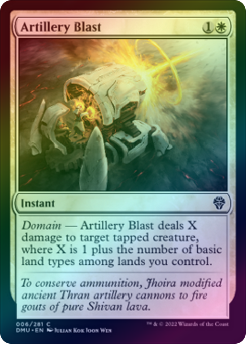 401 Games Canada - Artillery Blast (Foil) (DMU)