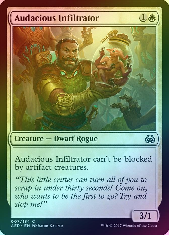 401 Games Canada - Audacious Infiltrator (Foil) (AER)
