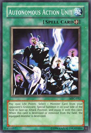 401 Games Canada - Autonomous Action Unit - MFC-032 - Common - Unlimited